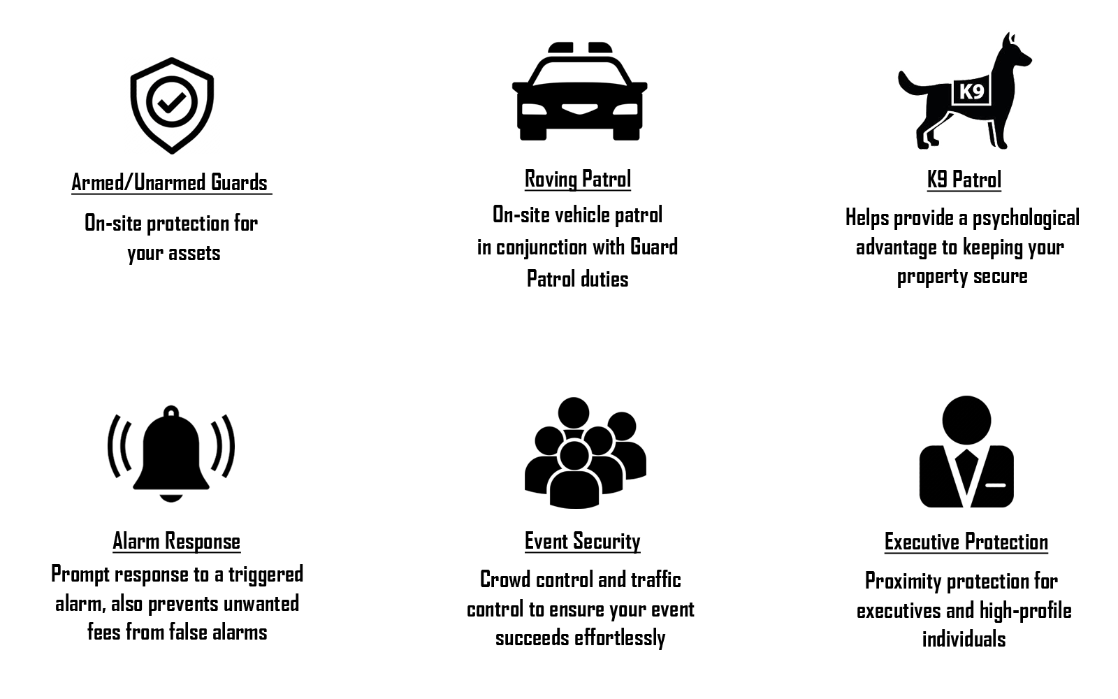 Services – Core Security Services